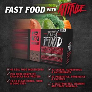 Mutant Flex Food| MRP Complete Nutrition |Real Whole Food Ingredients | Vanilla Cupcake | 31 oz/1.94 lb | 20 Serving