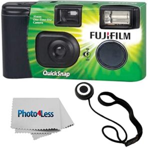 fujifilm quicksnap flash 400 disposable 35mm camera - hand strap