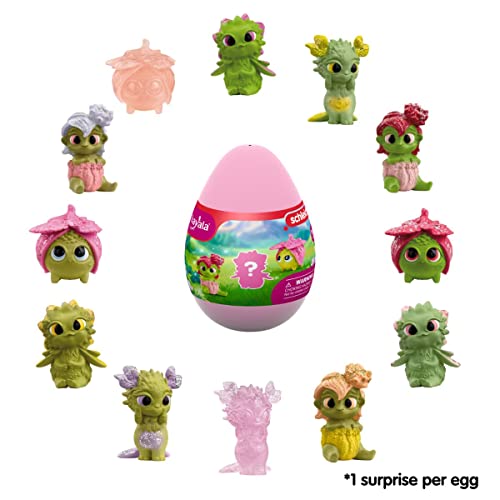 Schleich bayala 6-Piece Surprise Toy with Eggs & Hatching Baby Plant Toys for Kids Ages 5+ with Succulent Toy Surprises