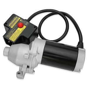 saree jq170 electric starter for snowblower, compatible with mtd cub ca-det snowblower, compatible with cub cadet troy bilt snow thrower, compatible with 951-10645, 951-10645a, 751-10645, 751-10645a