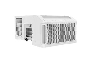 ge profile clearview inverter window air conditioner 12,200 btu, inverter technology, ultra quiet for large rooms, full window view with easy installation, energy-efficient, 12k window ac unit, white