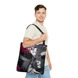 Chainsaw Man Aesthetic Tote Bag for Women and Men Beach Bag Shopping Bags School Shoulder Bag Reusable Grocery Bags