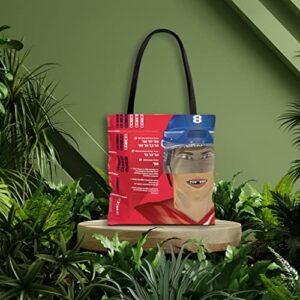 Alexander Aesthetic Ovechkin Tote Bag for Women and Men Beach Bag Shopping Bags School Shoulder Bag Reusable Grocery Bags