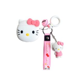 for airpod 2/1 generation case, cute 3d lovely unique cartoon for airpod 2/1 silicone cover fun funny cool design fashion cases for boys girls kids teen for airpod 2/1 (cat 2/1)