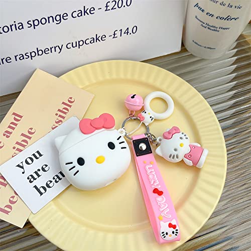 for Airpod 2/1 Generation Case, Cute 3D Lovely Unique Cartoon for Airpod 2/1 Silicone Cover Fun Funny Cool Design Fashion Cases for Boys Girls Kids Teen for Airpod 2/1 (cat 2/1)