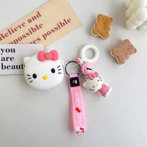 for Airpod 2/1 Generation Case, Cute 3D Lovely Unique Cartoon for Airpod 2/1 Silicone Cover Fun Funny Cool Design Fashion Cases for Boys Girls Kids Teen for Airpod 2/1 (cat 2/1)