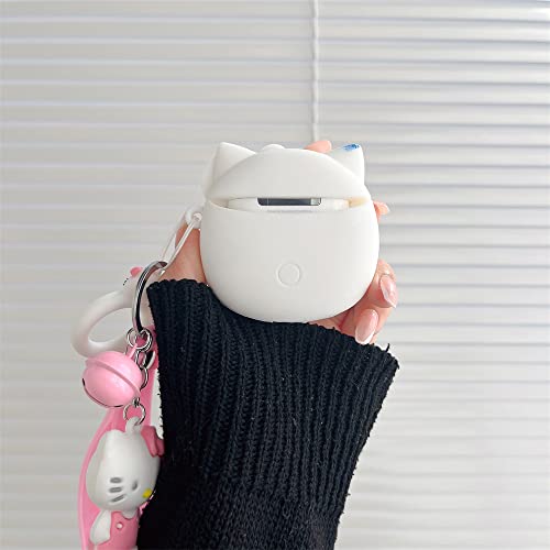 for Airpod 2/1 Generation Case, Cute 3D Lovely Unique Cartoon for Airpod 2/1 Silicone Cover Fun Funny Cool Design Fashion Cases for Boys Girls Kids Teen for Airpod 2/1 (cat 2/1)