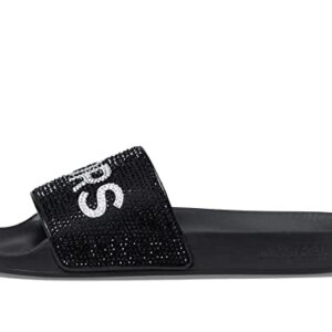 Michael Kors Gilmore Slide Black 7 8 M