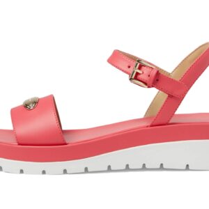 Michael Kors Darcy Flatform Sandal Geranium 8 M