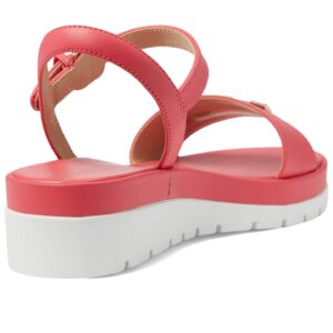 Michael Kors Darcy Flatform Sandal Geranium 8 M