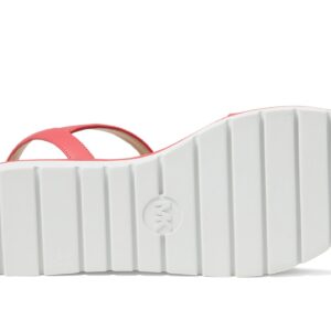 Michael Kors Darcy Flatform Sandal Geranium 8 M