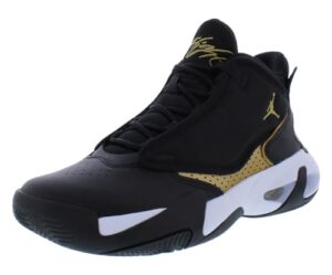 jordan jordan max aura 4 (big kid) black/metallic gold/white 6.5 big kid m