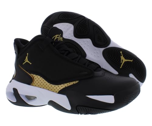 Jordan Jordan Max Aura 4 (Big Kid) Black/Metallic Gold/White 6.5 Big Kid M