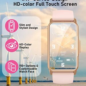 Smart Watch Fitness Tracker with Heart Rate Blood Oxygen Blood Pressure Sleep Monitor 100 Sports Modes Step Calorie Counter Activity Health Trackers IP68 Waterproof for Android Phones iPhone Women Men