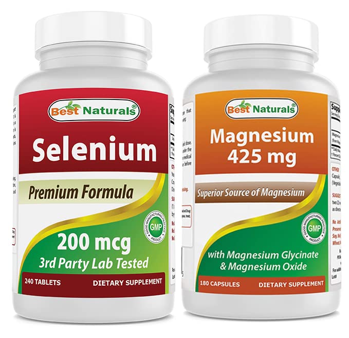 Selenium 200 mcg & Magnesium Glycinate 425 mg