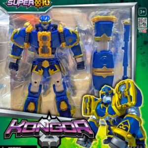 SUPER10 Mix X Change Kongor, Youngtoys Transforming Collectible Toys Animals to Robot