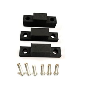 jilinwei frame spacer for alice, top spacer and 2 side spacer mounting kit for haslab ghostbusters afterlife proton haslab spengler pack black