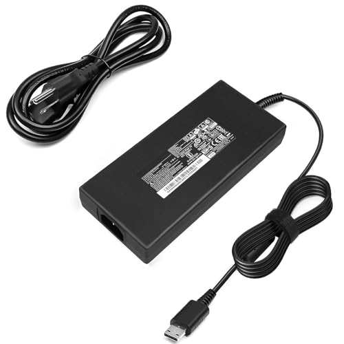 Juyoon 240W Charger for MSI Stealth 17 14 Studio MSI Creator Z16 HX CreatorPro Z16P Z17 MSI GP77 GS77 GE76 GE66 GP76 GP66 Laptop Power Supply 20V 12A A20-240P2A A