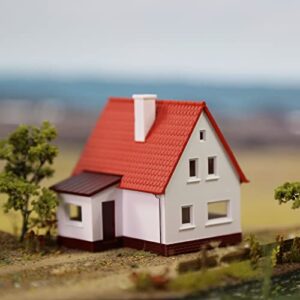 3 Sets N Scale 1:160 Model Village House Assembled Model Architectural Building Layout JZN03