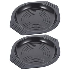 home decor home decoration 2pcs melamine korean cooking stone bowl trivet dolsot ttukbaegi stone bowl tray hot pot mat for bibimbap korean food and soup 23.5x20x2.5cm home decor plastic tray