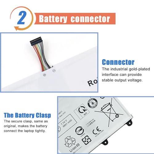 ASODI LBV7227E 80Wh Laptop Battery Compatible with LG Gram 15Z90N 17Z90N 17Z90P 16T90P 16ZD90P 16Z90P Series 7.74V 10336mAh