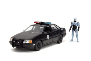 jada toys robocop 1986 ford tarus 1:24 black