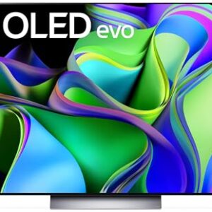 LG C3 Series 77-Inch Class OLED evo Smart TV OLED77C3PUA, 2023 - AI-Powered 4K, Alexa Built-in