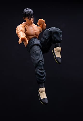 Street Fighter II 6" Fei Long Action Figure, Toys for Kids and Adults