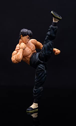 Street Fighter II 6" Fei Long Action Figure, Toys for Kids and Adults