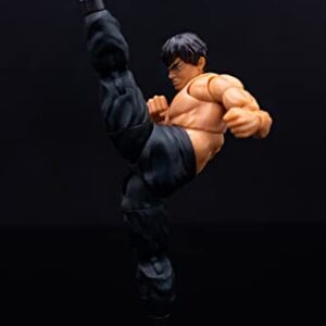 Street Fighter II 6" Fei Long Action Figure, Toys for Kids and Adults