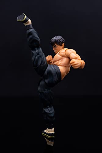 Street Fighter II 6" Fei Long Action Figure, Toys for Kids and Adults