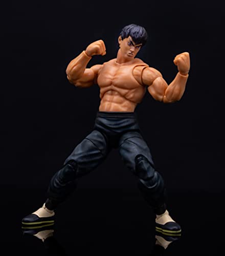 Street Fighter II 6" Fei Long Action Figure, Toys for Kids and Adults