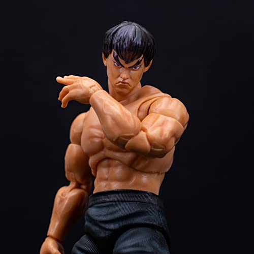 Street Fighter II 6" Fei Long Action Figure, Toys for Kids and Adults