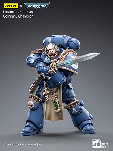 JOYTOY Warhammer 40K 1/18 Action Figure Ultramarines Primaris Company Champion Joy Toy Models