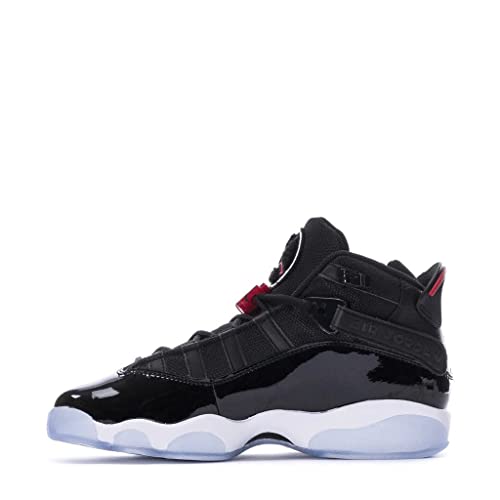 Nike Jordan 6 Rings, Black/Gym Red-White 322992 064 (us_Footwear_Size_System, Adult, Men, Numeric, Medium, Numeric_10)