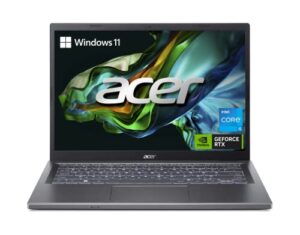 acer aspire 5 14 slim laptop | 14" wuxga (1920 x 1200) ips | intel core i5-1335u | nvidia geforce rtx 2050 | 16gb ddr4 | 512gb gen 4 ssd | wi-fi 6e | usb4/thunderbolt 4 | backlit kb | a514-56gm-5932