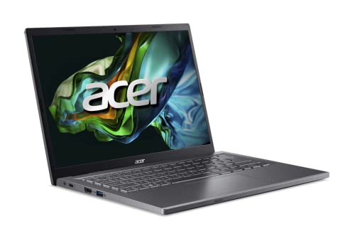 acer Aspire 5 14 Slim Laptop | 14" WUXGA (1920 x 1200) IPS | Intel Core i5-1335U | NVIDIA GeForce RTX 2050 | 16GB DDR4 | 512GB Gen 4 SSD | Wi-Fi 6E | USB4/Thunderbolt 4 | Backlit KB | A514-56GM-5932