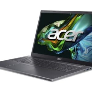 Acer Aspire 5 17 Slim Laptop | 17.3" FHD (1920 x 1080) IPS | Intel Core i5-1335U | Intel Iris Xe Graphics | 8GB LPDDR5 | 512GB Gen 4 SSD | Wi-Fi 6E | USB4/Thunderbolt 4 | Backlit KB | A517-58M-59S6