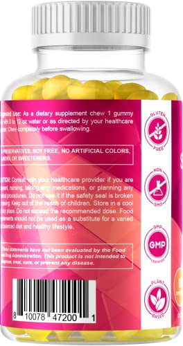 Vitamatic Yeast Free Selenium Gummies 200mcg as Selenomethionine Supplement Essential Trace Mineral with Superior Absorption 90 Pectin Based Gummies