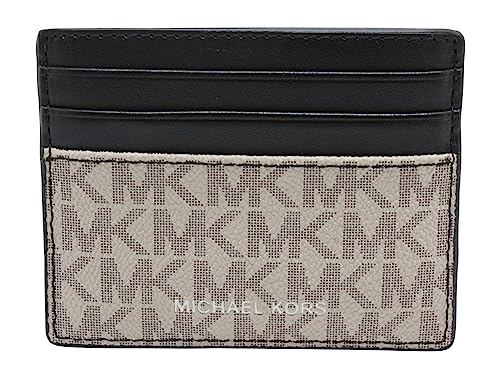 Michael Kors Men's Cooper Tall Card Case Wallet Hemp/Brown