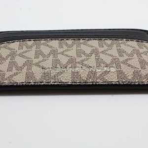 Michael Kors Men's Cooper Tall Card Case Wallet Hemp/Brown