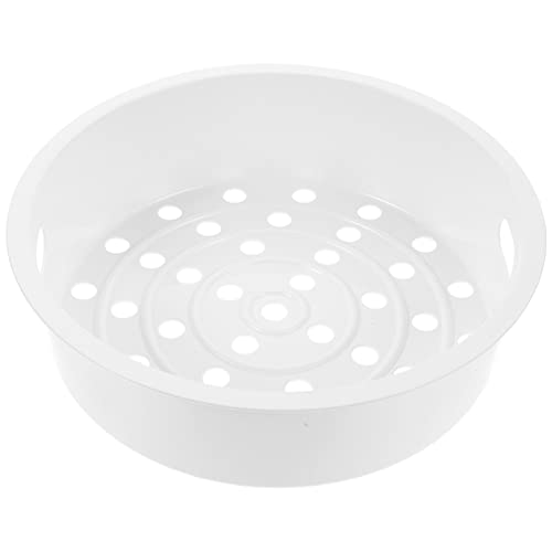 Steamer Basket Plastic Steaming Rack Vegetable Steamer 5L Steaming Stand for Rice Cooker Warmer Kitchen Cookware-8.5*2.4Inch