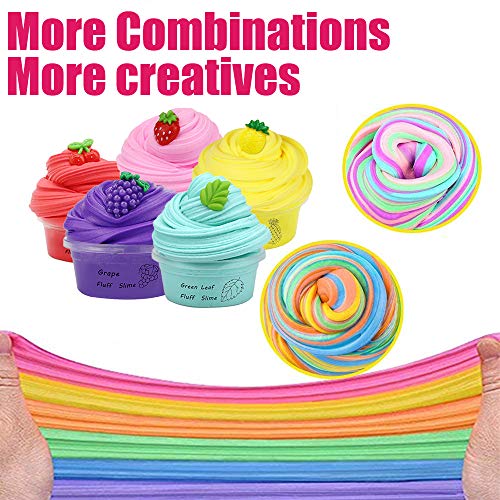 KMBTQRE 20pack Butter Slime Kit for Girl Boys, Party Favors, Stress Relief Toy, Stocking Stuffers for Kids 6 7 8 9 10 11 12 Years Old