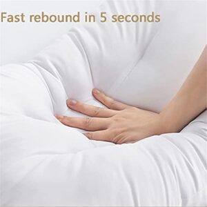 ZSEDP 1 Pair Pillow Sleeping Beding Pillows Comfortable Neck Shoulder Protection