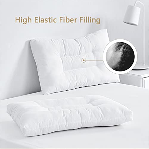 ZSEDP 1 Pair Pillow Sleeping Beding Pillows Comfortable Neck Shoulder Protection