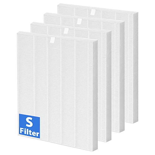 RONGJU C545 Filter for Winix C545 Replacement Filter, Compatible with Winix C545 Filter S, Compare to Part Number 1712-0096-00, 2522-0058-00, 4 PACK Filter Only