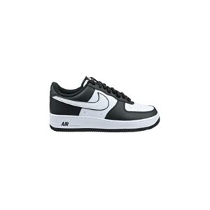 nike men's air force 1 '07 shoe, black/white-black, 9.5