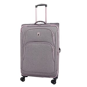 london fog yorkshire 28" expandable spinner lavender