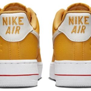 NIKE Women's Air Force 1 '07 Special Edition - Size 7 US - Yellow Ochre/Sail White