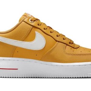 NIKE Women's Air Force 1 '07 Special Edition - Size 7 US - Yellow Ochre/Sail White